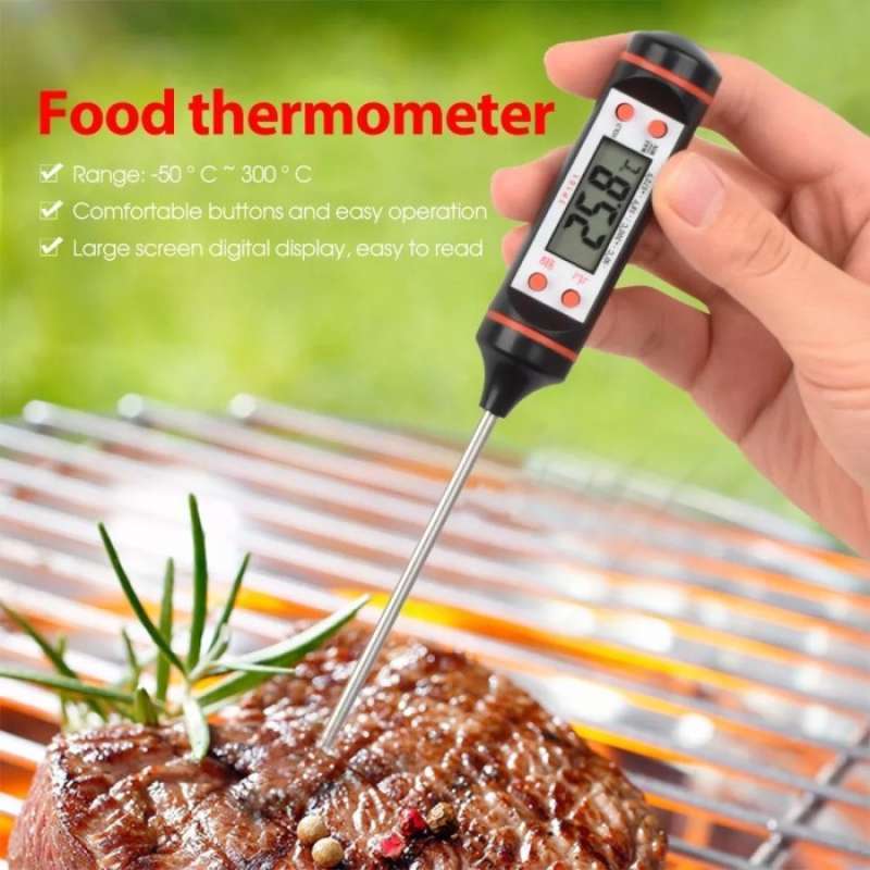 Jual Digital Food Mini Pengukur Suhutermometer Kopi Makanan Minuman ...