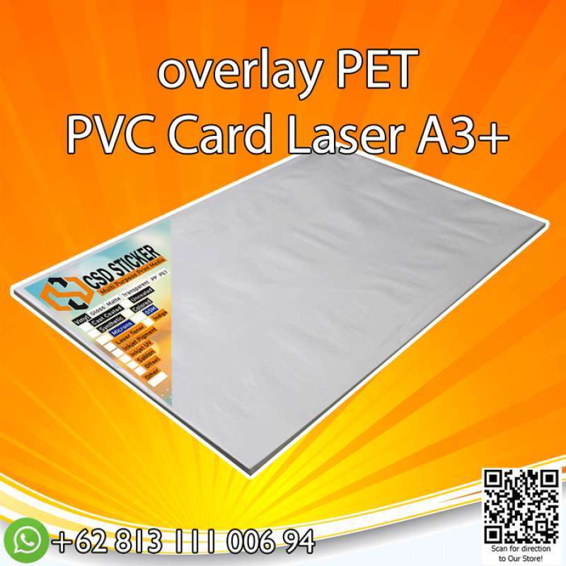 Promo Overlay Pvc Id Card A3+ For Laser Printer Diskon 23% Di Seller ...