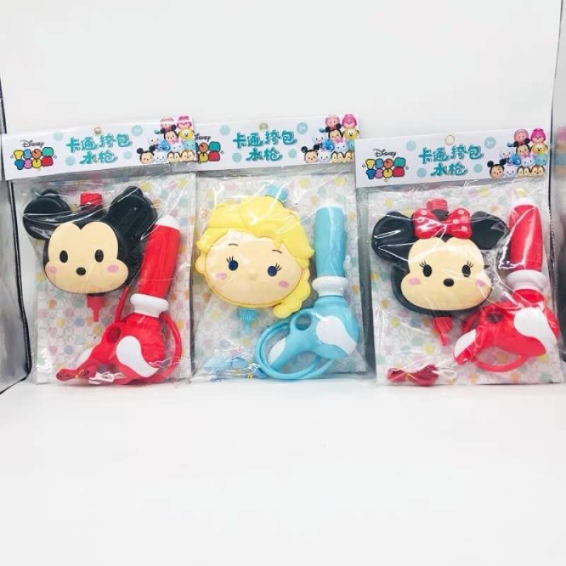 Promo Disney Character Water Guns Mainan Air Tema Disney Elsa Mickey ...