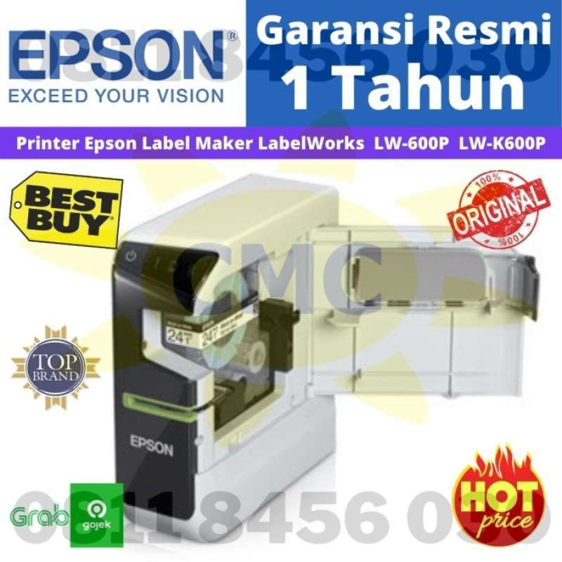Promo Labelworks Lw 600p Bluetooth Pc Connectable Label Printer Diskon ...
