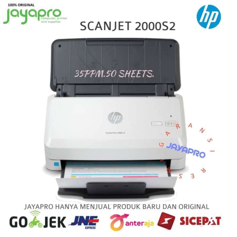 Promo Scanner Scanjet 2000s2 Resmi Diskon 23% Di Seller Skala Store ...