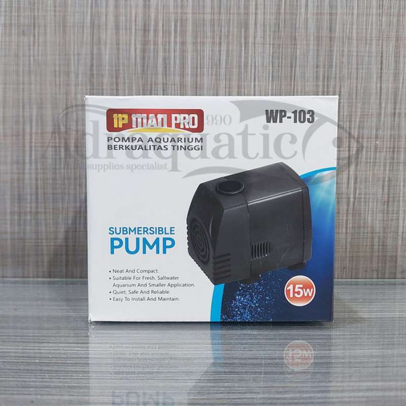 Jual Ip Wp-103 Submersible Water Pump Pompa Air Celup Filter Aquarium Kolam Di Seller Suzuka ...