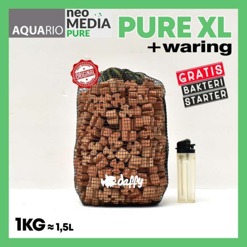 Jual Neo Media Pure Xl 1kg Â‰ˆ 1,5l Neomedia Pure Media Filter Biologis ...