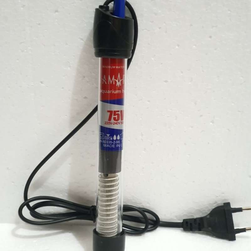 Jual Heater Hiter Amara 50 Watt 75 Watt 100 Watt Penghangat Air ...