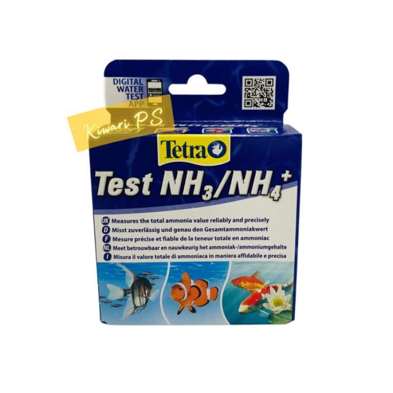 Jual Tetra Water Test Nh3 / Nh4 Ammonia Alat Tes Amonia Air Nh3/nh4 Di ...