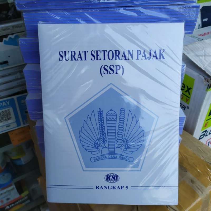 Promo 100% Produk Ori Ssp I Surat Setoran Pajak 5 Rangkap (isi 10 Buku) Diskon 23% Di Seller ...
