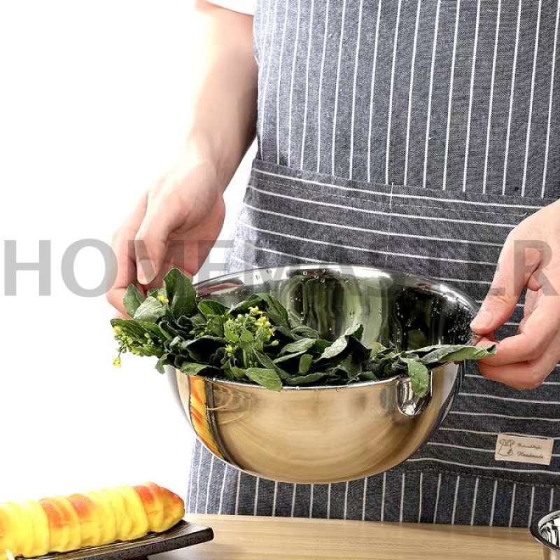 Jual Mixing Bowl/baskom/mangkok Adonan Stainless/besi Baja Tahan Karat ...