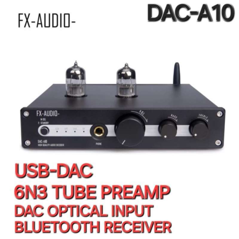 Promo Fx-audio Tube-06 Mk Ii Tube Preamplifier 6n3 Es9018k2m Cm6642 24/ ...