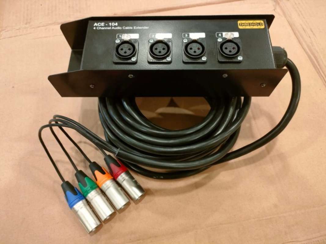 Promo Snake Kabel Isi 4ch + Stage Box Threshold Jack Male Panjang 15 ...