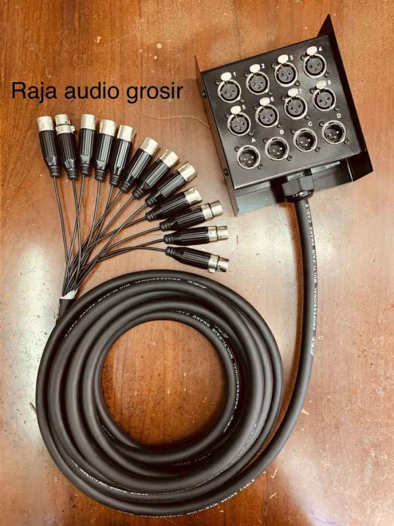 Promo Snake Kabel 8 In 4 Out 8 Meter . Snake Kabel 8 Input 4 Output 8 ...