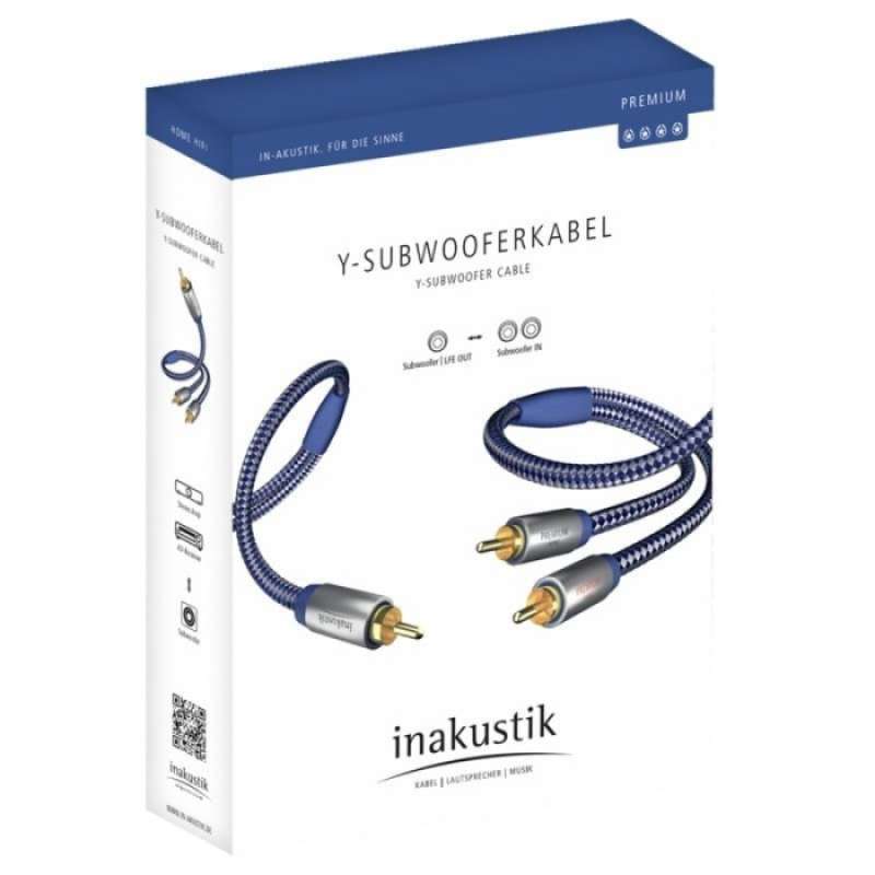 Promo Inakustik Premium Subwoofer Y Kable Cable (3m) Diskon 23% Di ...
