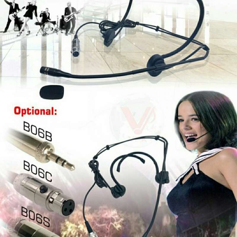 Promo Mic Headset/bando Kabel Jack Drat Luar Stereo Diskon 23% Di ...