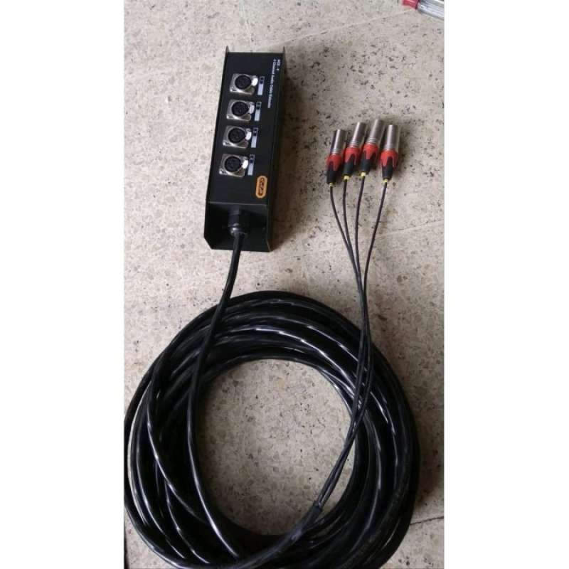 Promo Kabel Snake 4ch Pakai Box Atau Akay Mono 25m Diskon 23% Di Seller ...