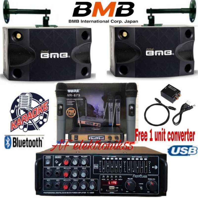 Promo Paket Sound System Bmb Speaker 8 Inch + Ampli Harga Spesial ...