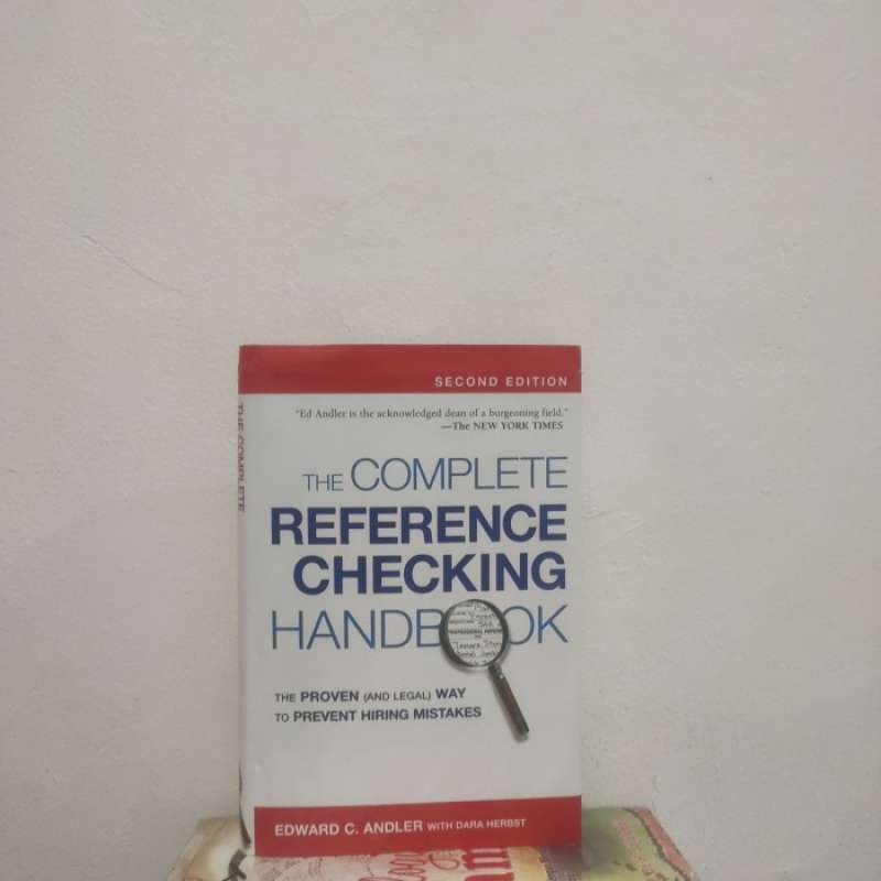 Promo The Complete Reference Checking Handbook - Edward C Andler Diskon 23% Di Seller Zawaru ...