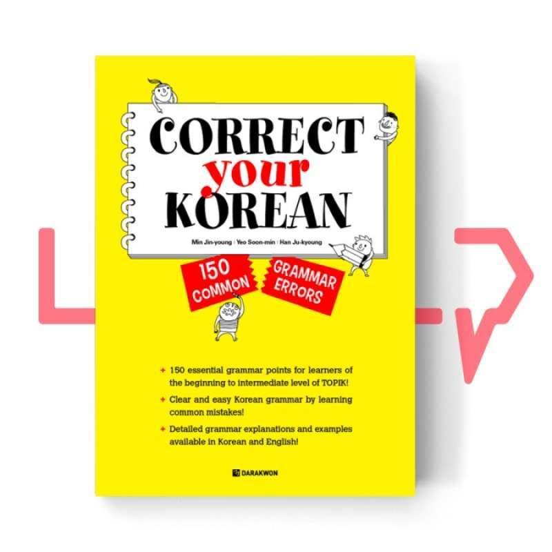 Promo Correct Your Korean 150 Common Grammar Errors Diskon 23% Di Seller Zawaru Store - Tanah ...