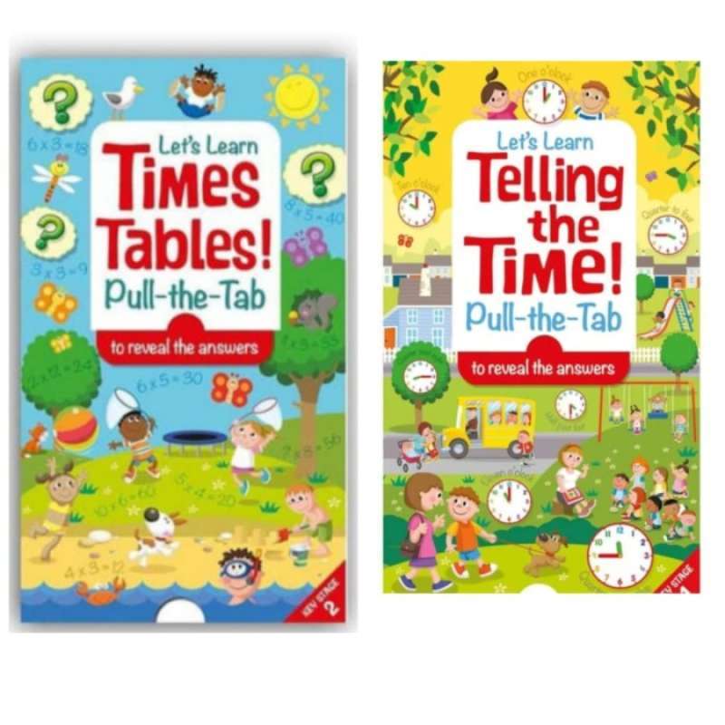 Promo Buku Anak Import: Pull The Tab: Time Tables, Telling The Time ...