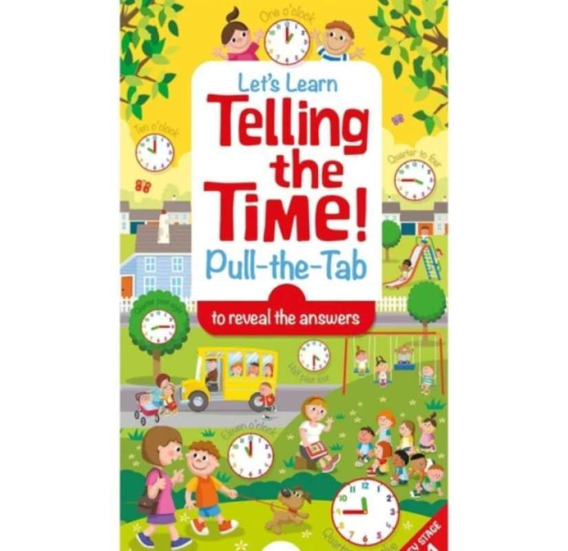 Promo Buku Anak Import: Pull The Tab: Time Tables, Telling The Time ...