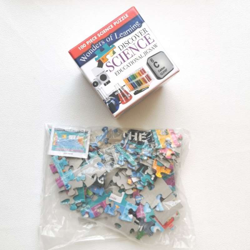 Promo Sale 100 Piece Science Puzzle Wonders Of Learning Periodic Table ...