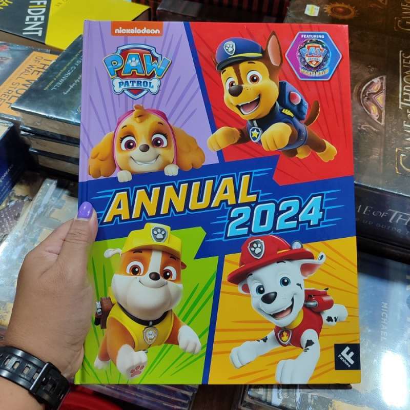 Promo Big Bad Wolf Books Nickelodeon Paw Patrol Annual 2024 Diskon 23% ...