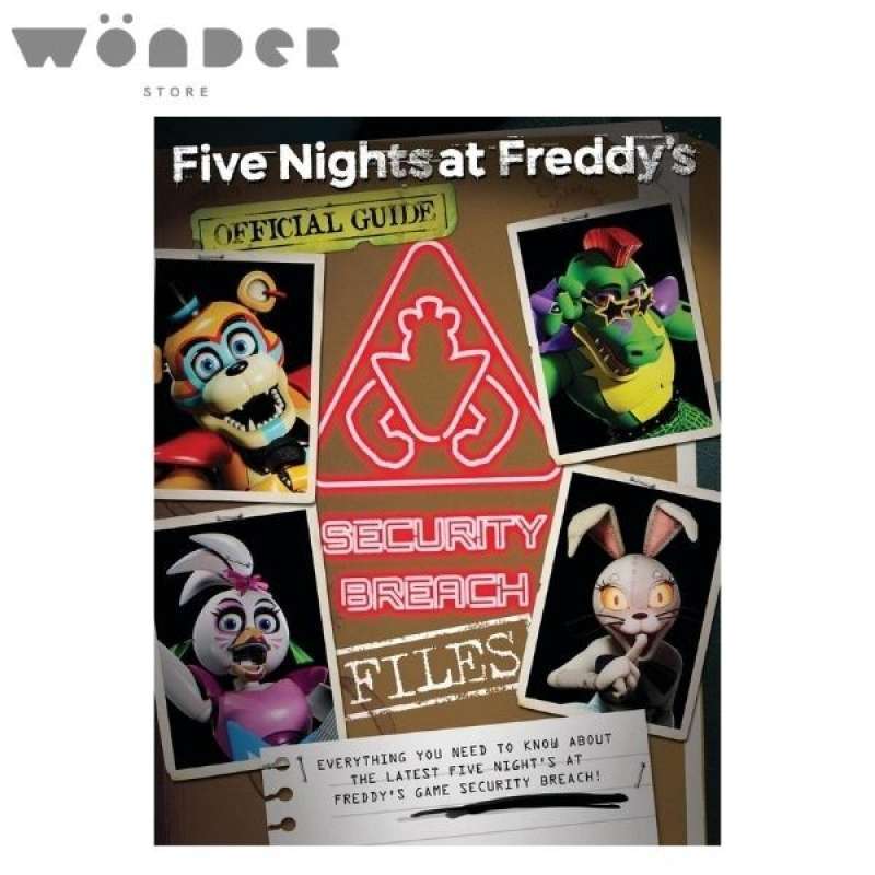 Promo Buku Import Five Nights At Freddys: The Security Breach Files ...