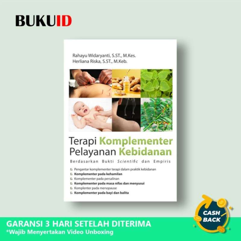 Promo Buku Terapi Komplementer Pelayanan Kebidanan Berdasarkan Bukti ...