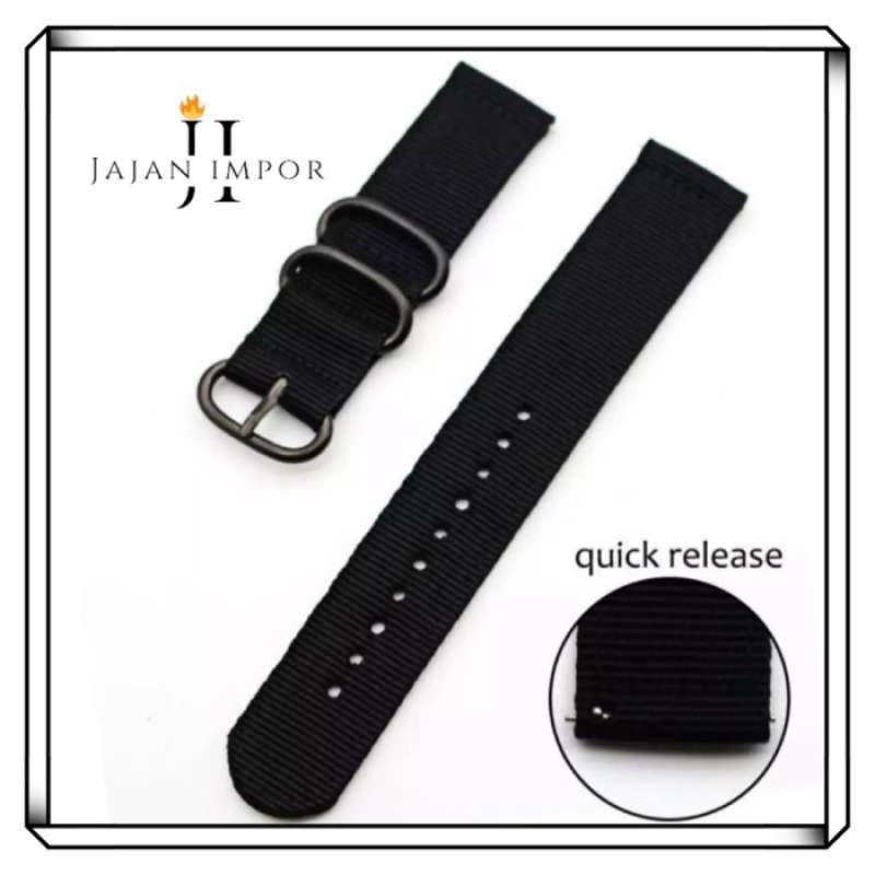 Promo Strap Tali Jam 22mm Universal Color Nylon Strap Nato Premium ...