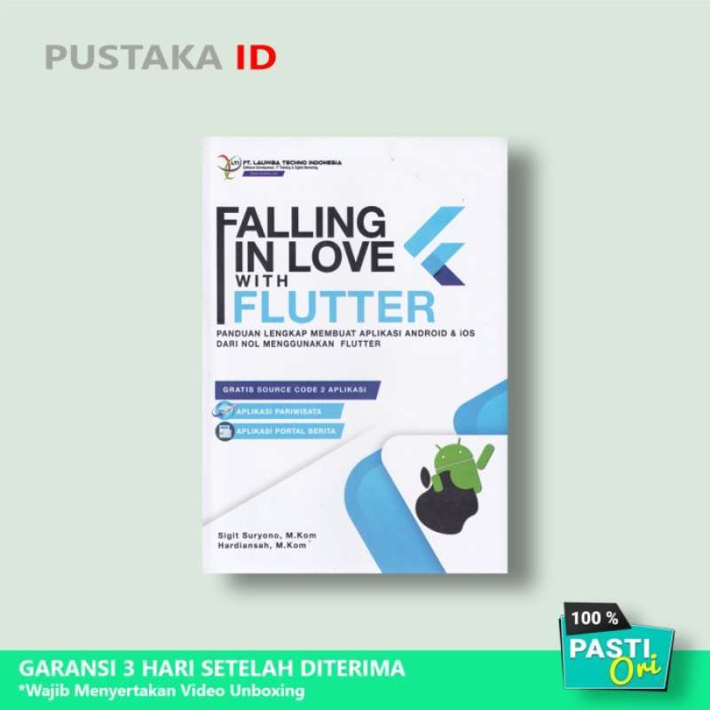 Promo Buku Falling In Love With Flutter, Panduan Lengkap Membuat ...
