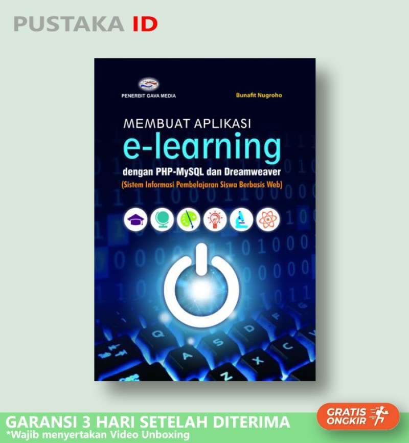 Promo Buku Membuat Aplikasi E-learning Dgn Php-mysql Dan Dreamweaver Diskon 23% Di Seller Zawaru ...