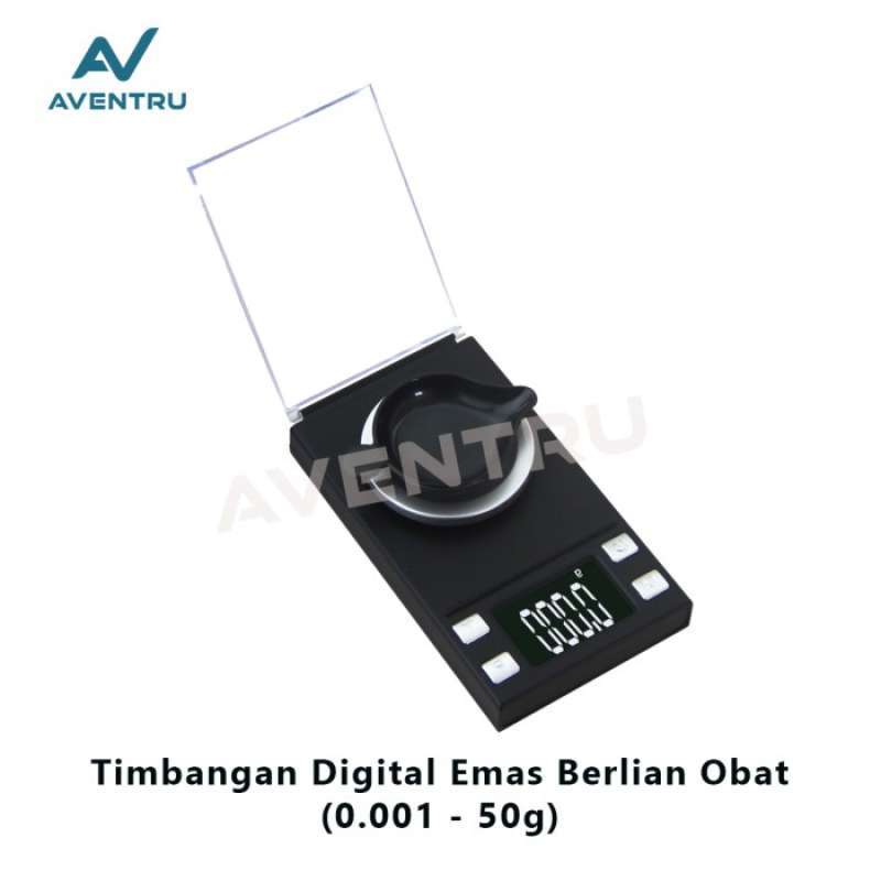 Jual Timbangan Digital 0.001 Gram Max 50g Emas Berlian 0.001g Analitik ...