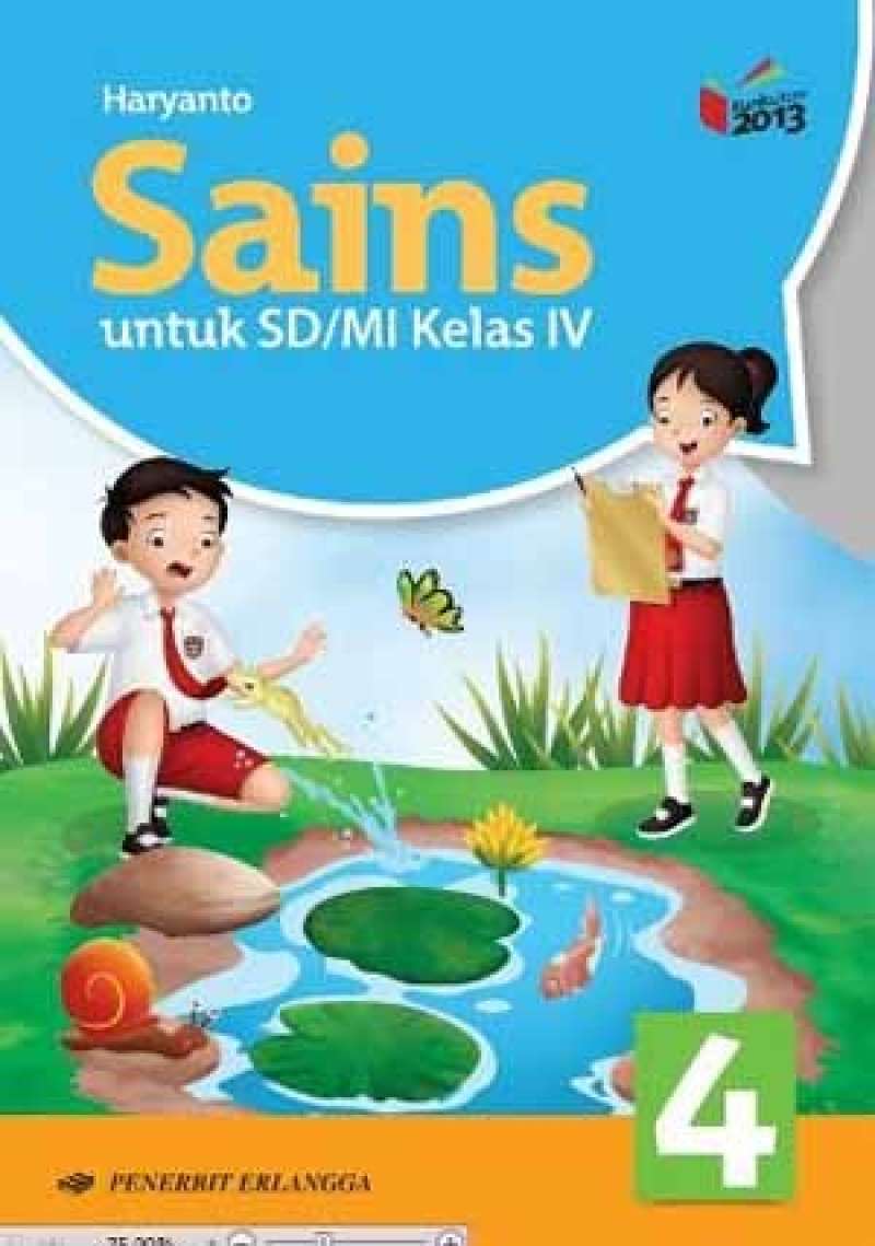 Promo Buku Sains Sd-mi Jilid 4 Kelas 4 Kurikulum 13 Nasional Diskon 23% ...