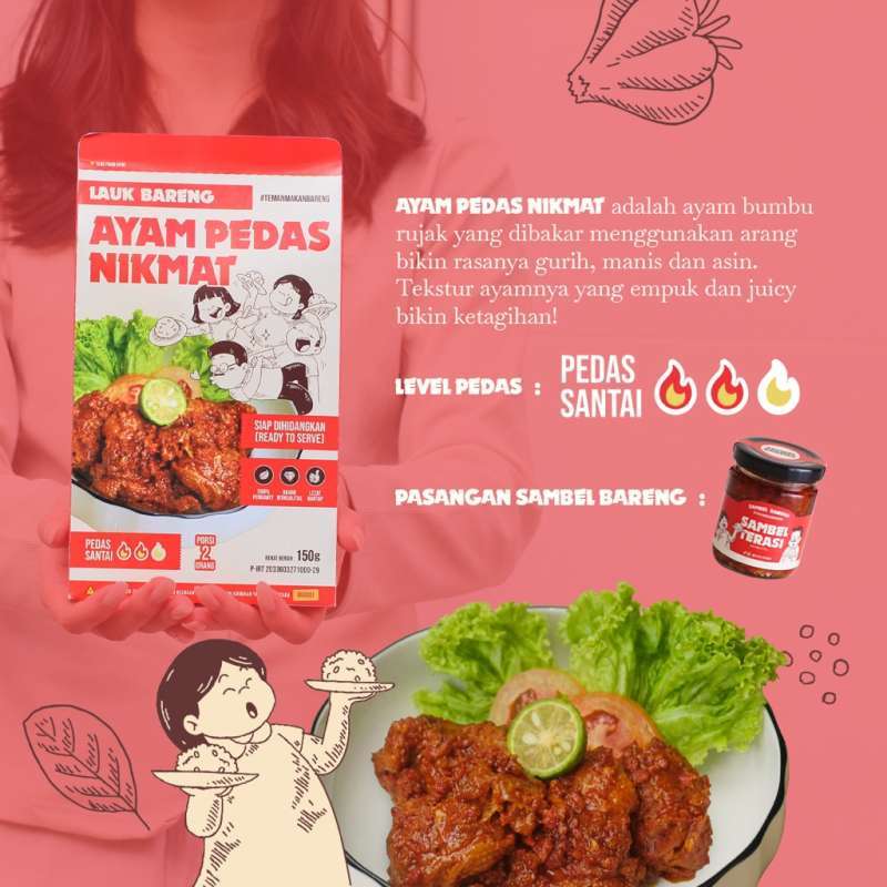 Promo Lahap Bareng - Paket Lengkap 6 Lauk + 3 Sambal Diskon 24% Di ...