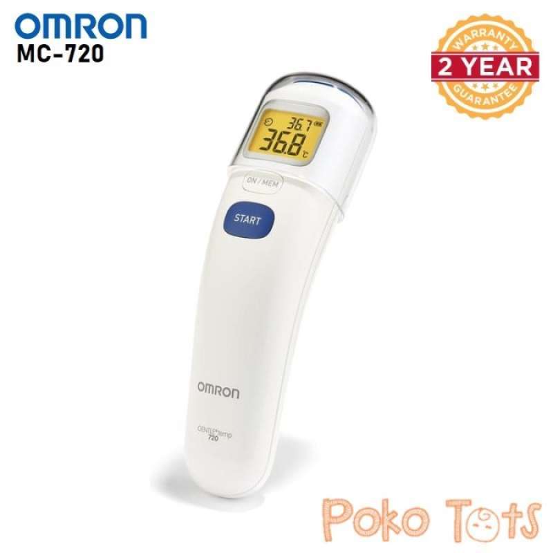 Promo Omron Forehead Thermometer Mc-720 Termometer Dahi Diskon 33% Di ...