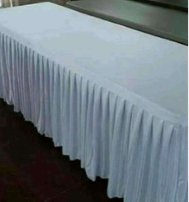 Jual Cover Meja Ukuran 120 X 50 X 35 Cm (p X L X T) - Abu-abu Di Seller ...