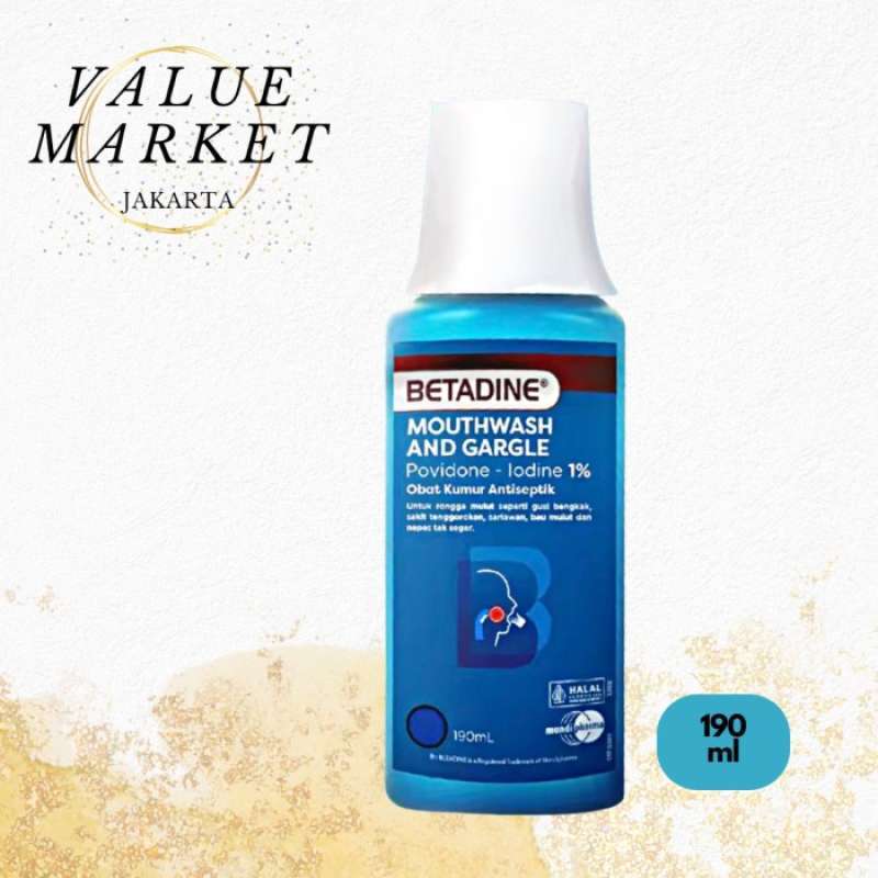 Jual Betadine Mouthwash & Gargle Obat Kumur Antiseptik Di Seller ...