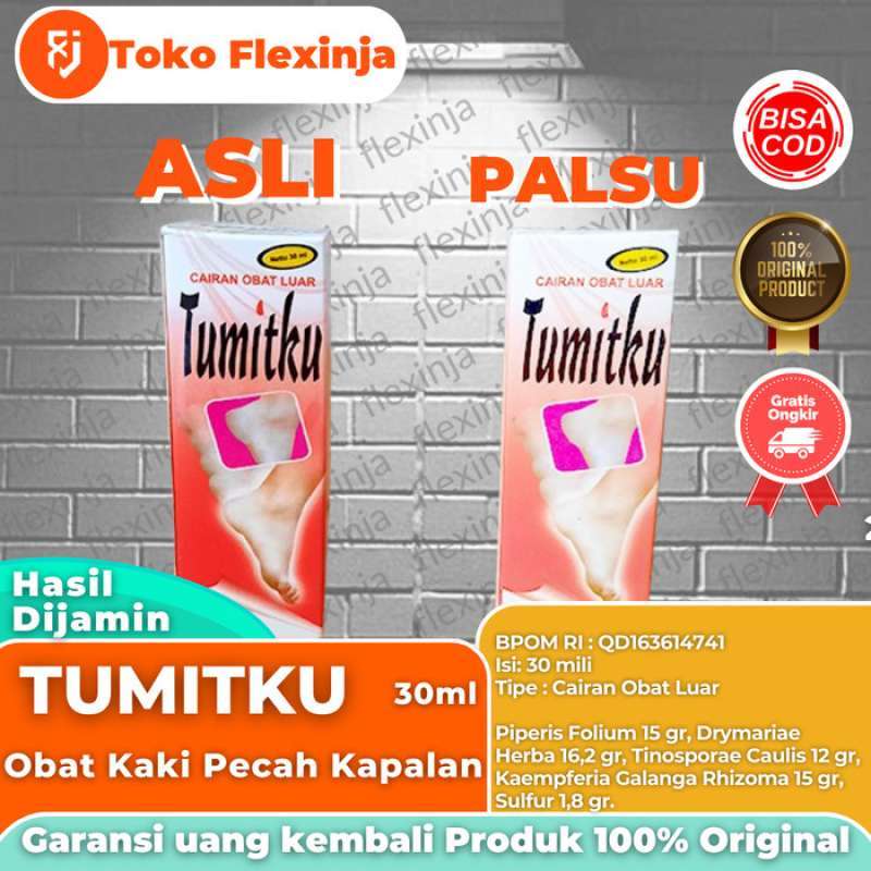 Jual Tumitku Obat Kaki Pecah Original Bpom Solusi Kaki Pecah-pecah ...