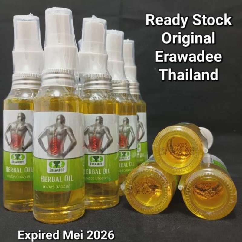 Jual Erawadee Spray No 60 Original Thailand 30ml New Stok Di Seller ...