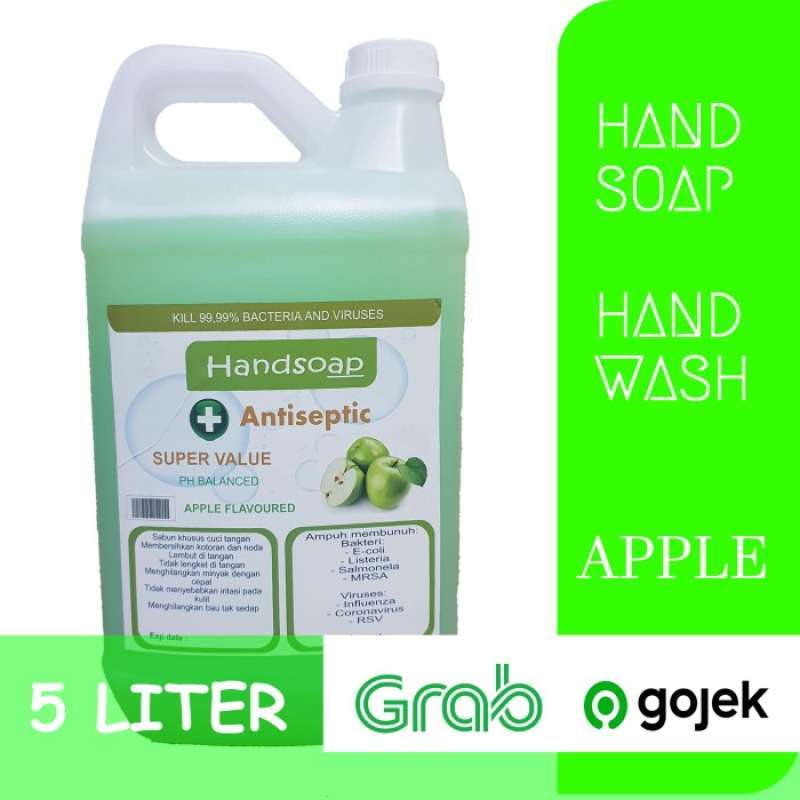 Jual Handsoap / Handwash Antiseptik 5l. Sabun Cuci Tangan Cair 5 Liter ...