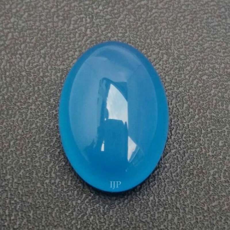 Promo Natural Spirtus Chalcedony, Biru Langit, Tembus, Bodyglass ...