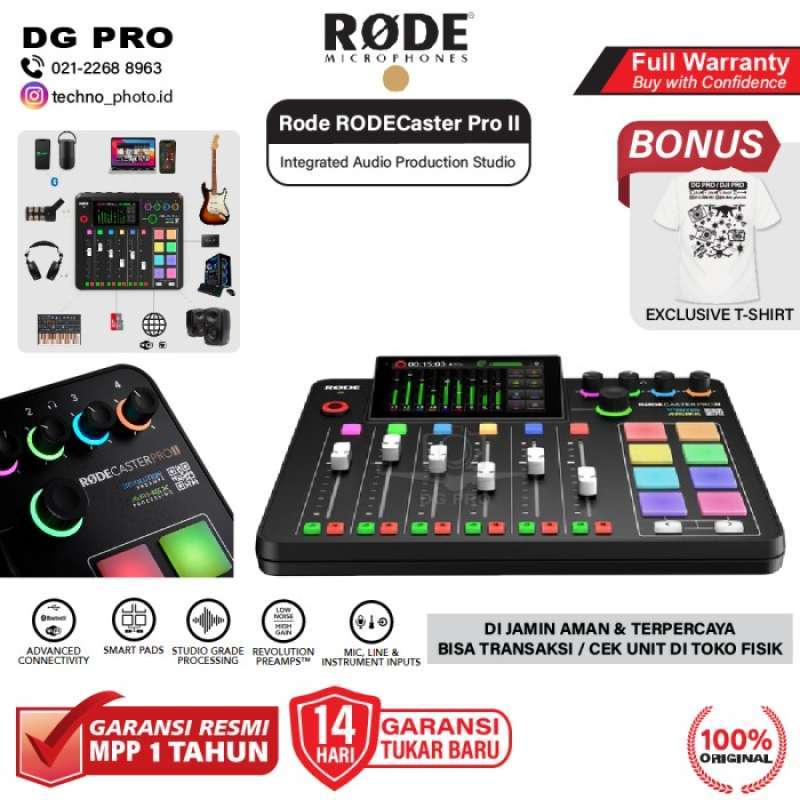 Promo Rode Rodecaster Pro Ii Integrated Audio Production Studio Rode ...