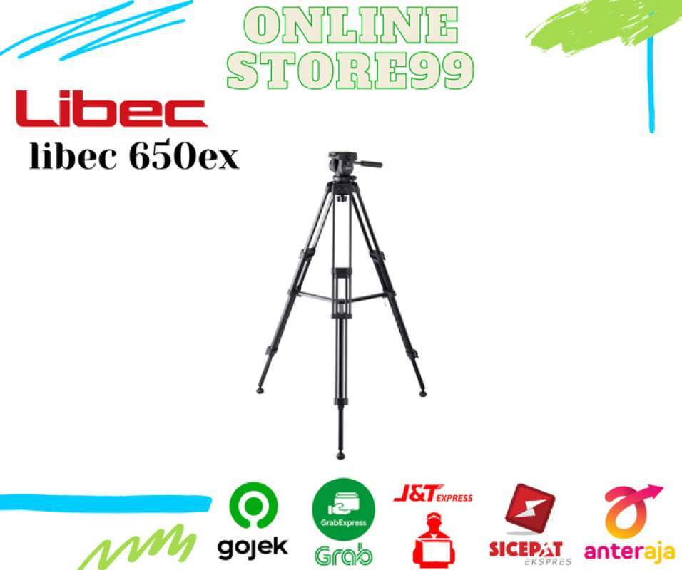 Promo Libec 650 Ex Tripod Kamera Handycam Professional Diskon 23% Di Seller Mettaria Store ...