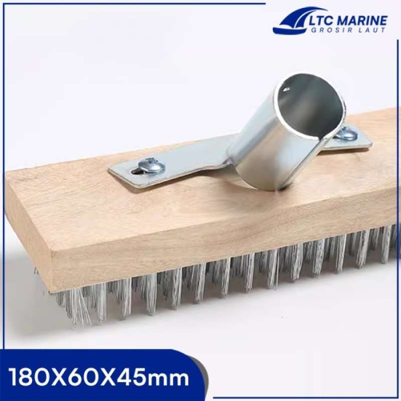 Promo Wire Deck Brush With Long Handle Sikat Dek Kawat Impa 510630/31 ...
