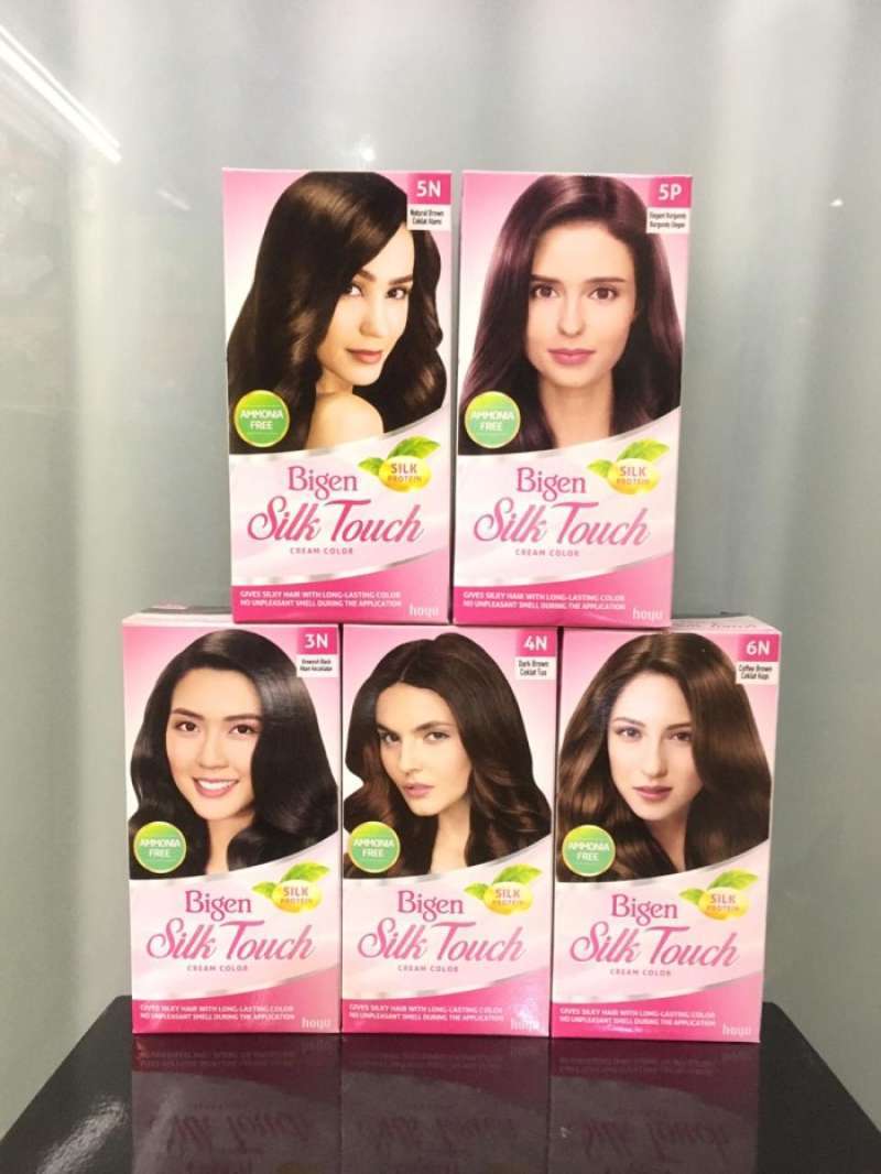 Jual Bigen Silk Touch / Silky & Smooth Semir Pewarna Rambut Di Seller ...