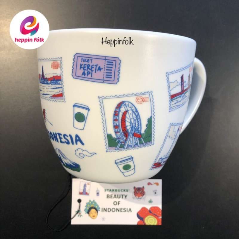 Jual Mug Starbucks Beauty Indonesia Landmark Of Indonesia Di Seller ...
