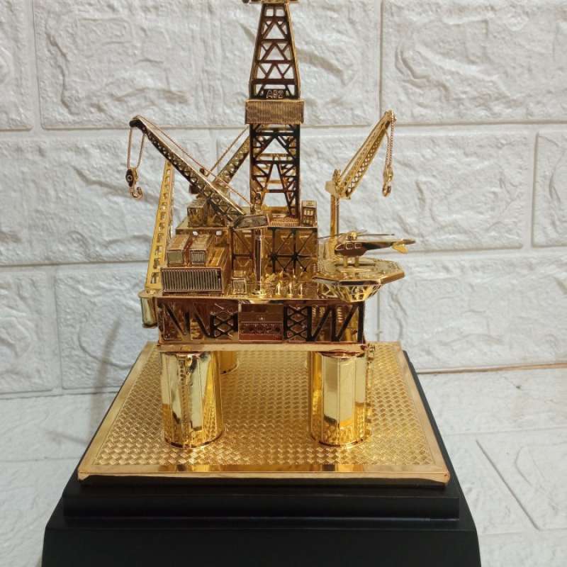 Jual Souvenir Miniatur Rig Submersible Drilling Oil And Gas Di Seller ...