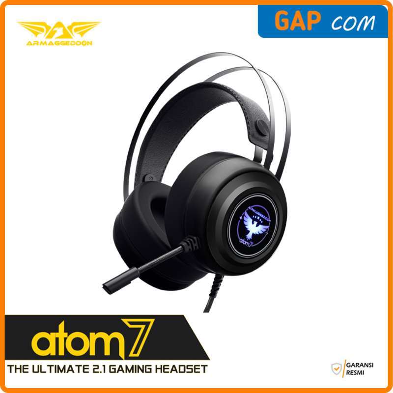 Jual Headset Gaming Armaggeddon Atom 7 Stereo 3.5mm Gaming Headphones Rgb Di Seller Gapcom ...