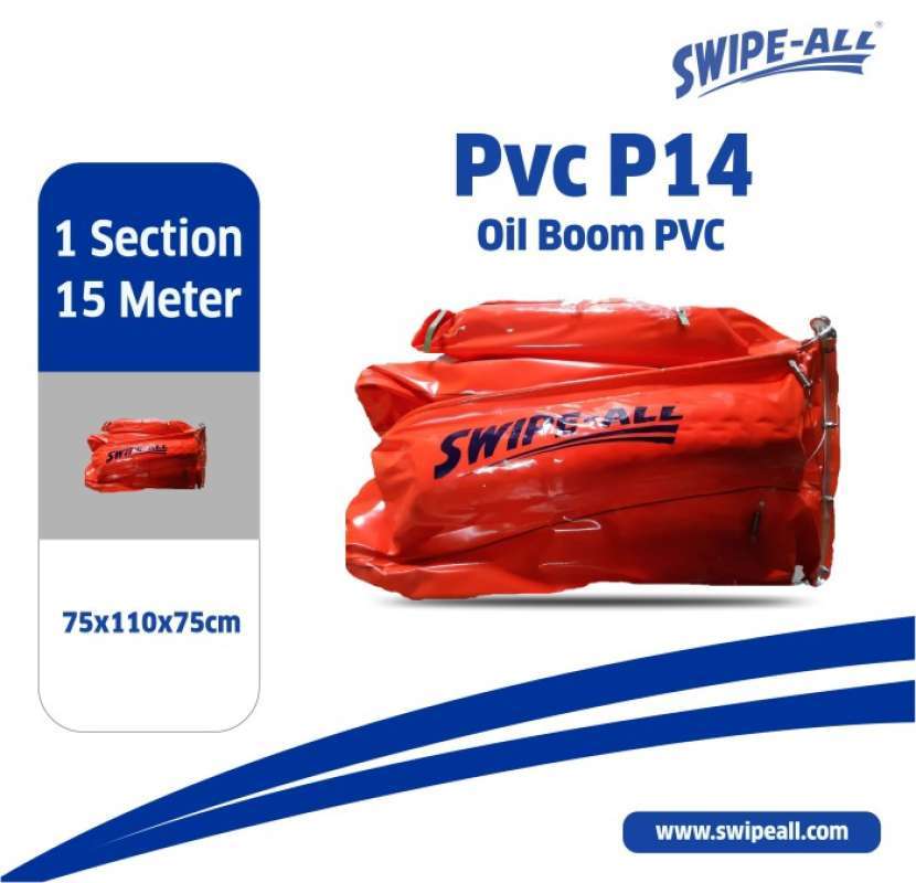 Jual Swipe All Oil Pvc Boom / Oil Boom (harga Per Meter) Di Seller Yama ...