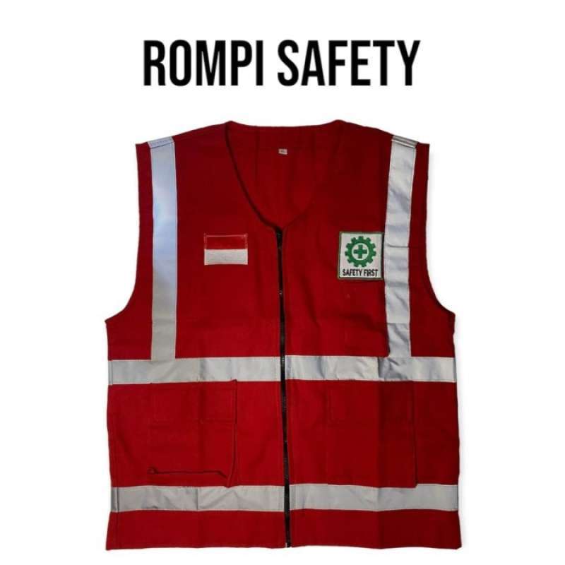 Jual Rompi Safety Reflective Rompi Safety K3 Rompi Keselamatan Kerja ...