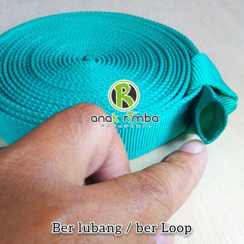Jual Webbing Panjat Tubular 10 Meter Hitam L26 Lokal. Tali Safety Di ...