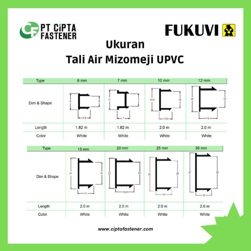 Jual Tali Air Dinding/ Shadow Line/ Mizomeji Upvc Groove 10mm X 2 Meter ...